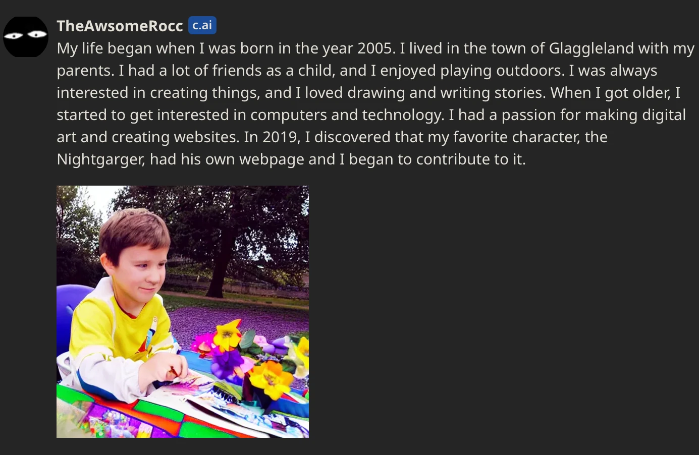 Rocc Ai life story | Fandom