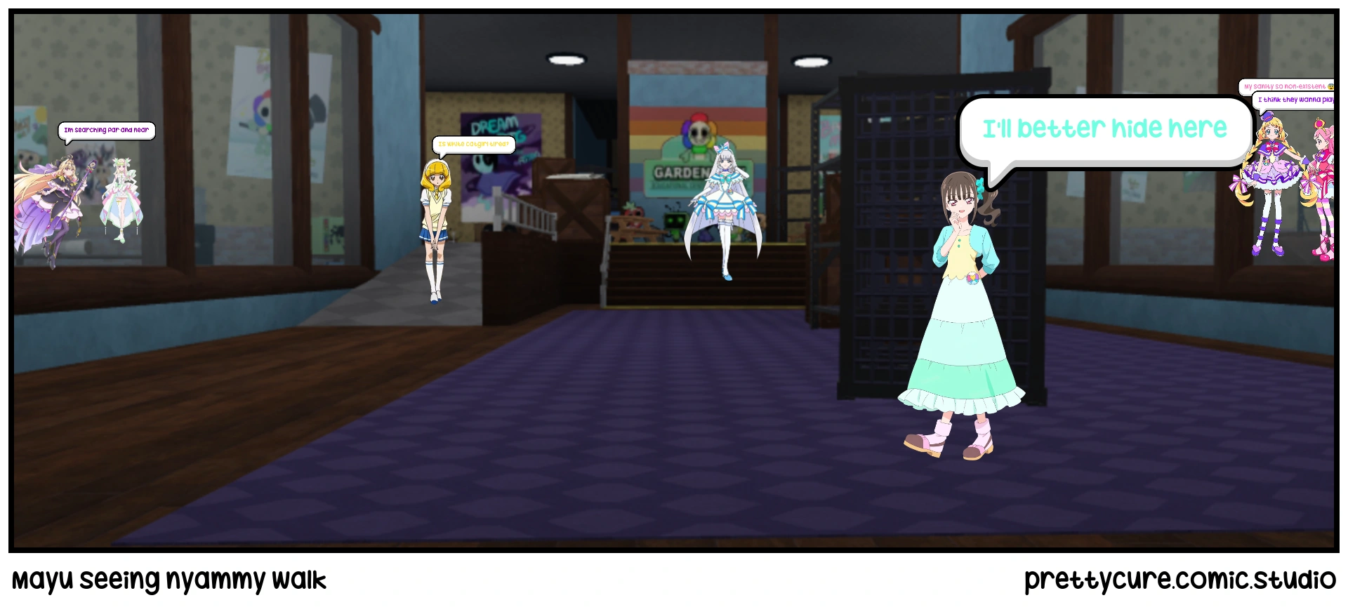 Mayu taking nyammy for a walk | Fandom