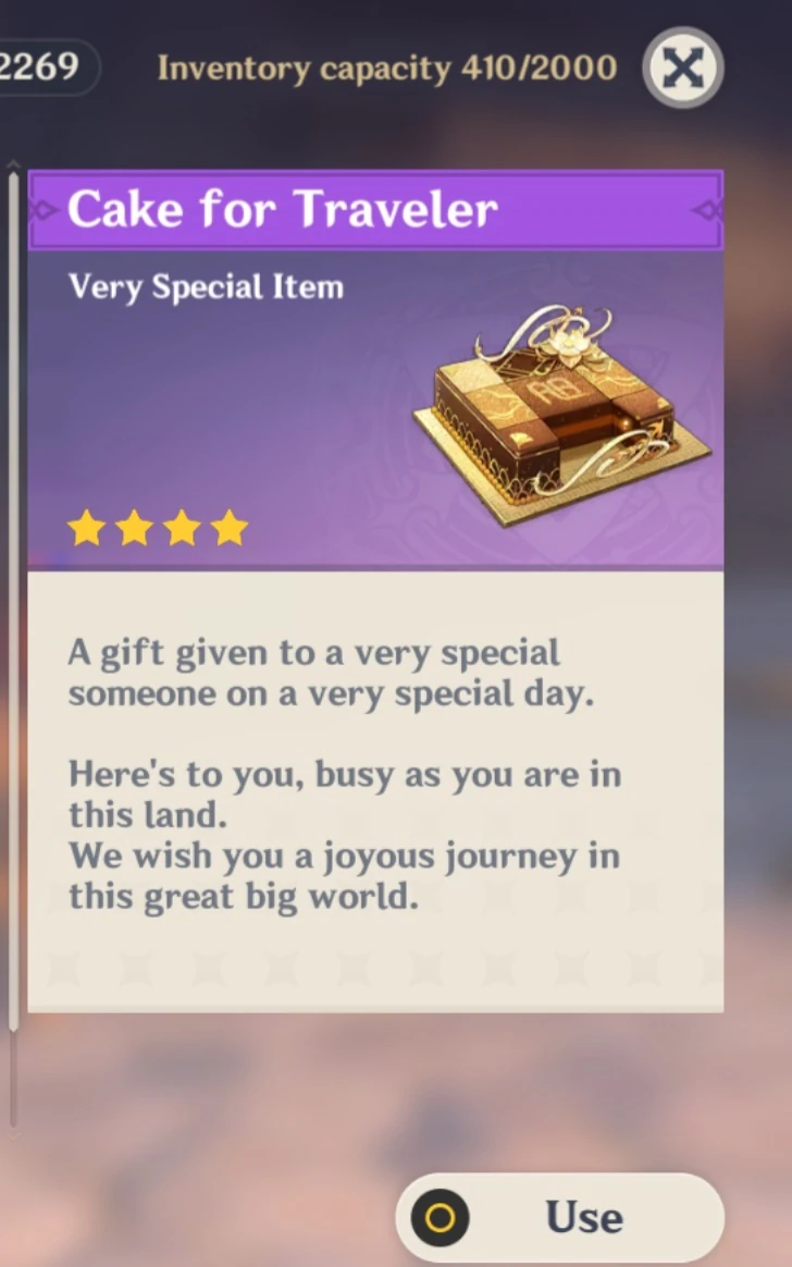 What does the cake do ? | Fandom