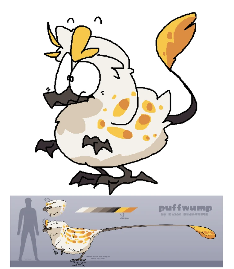 I drew a puffwump | Fandom