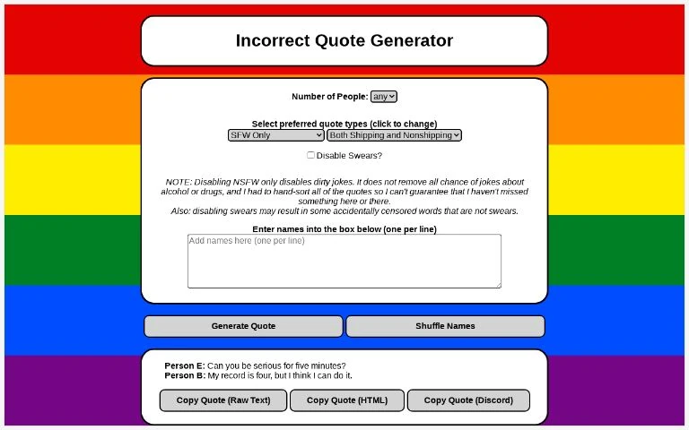 Incorrect Quotes heheh | Fandom