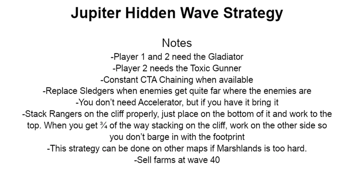 Hidden wave strat by @notsocoolguyxd | Fandom