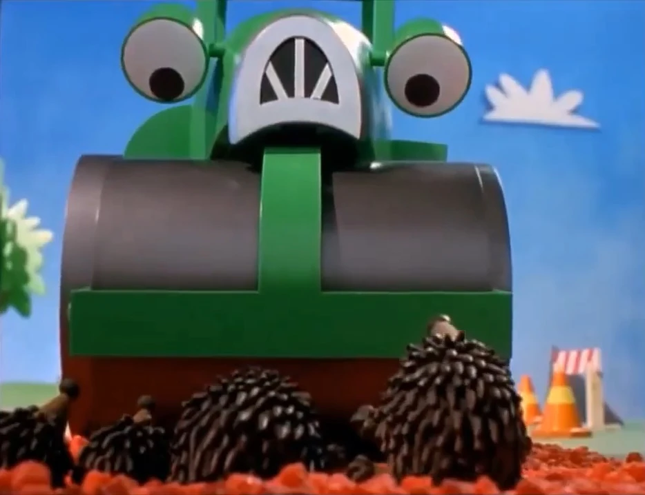 Has Roley's frowning mouth ever been turned upside down to resemble a ...