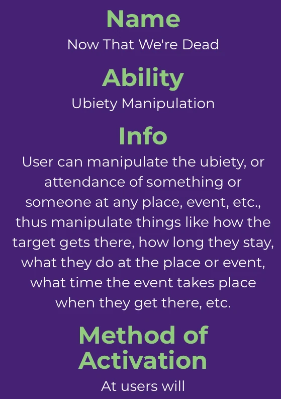 Really cool ability | Fandom