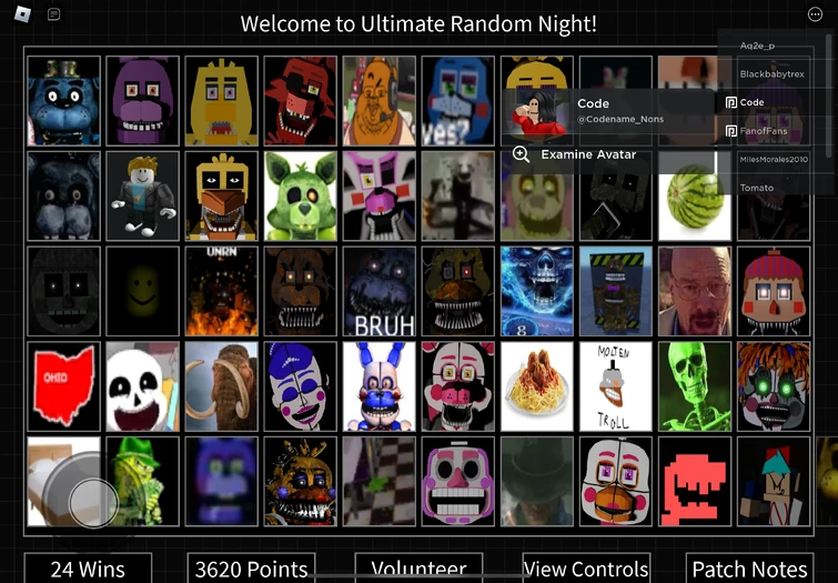 Discuss Everything About Ultimate Random Night Wiki | Fandom
