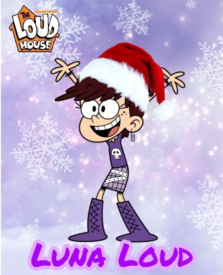 Luna Loud holiday poster images 💜💜💜💜 | Fandom