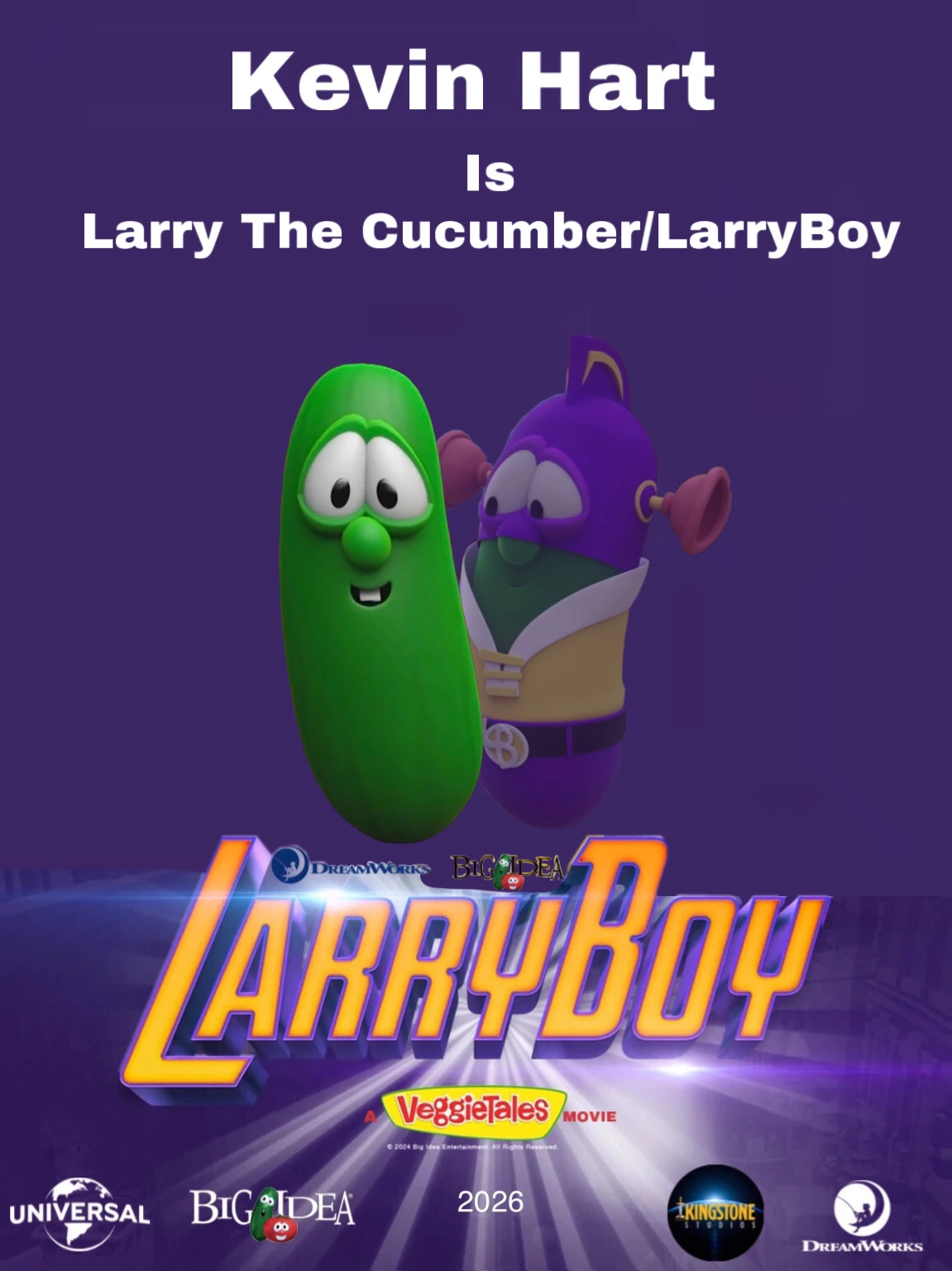 LarryBoy Movie Poster Larry The Cucumber | Fandom