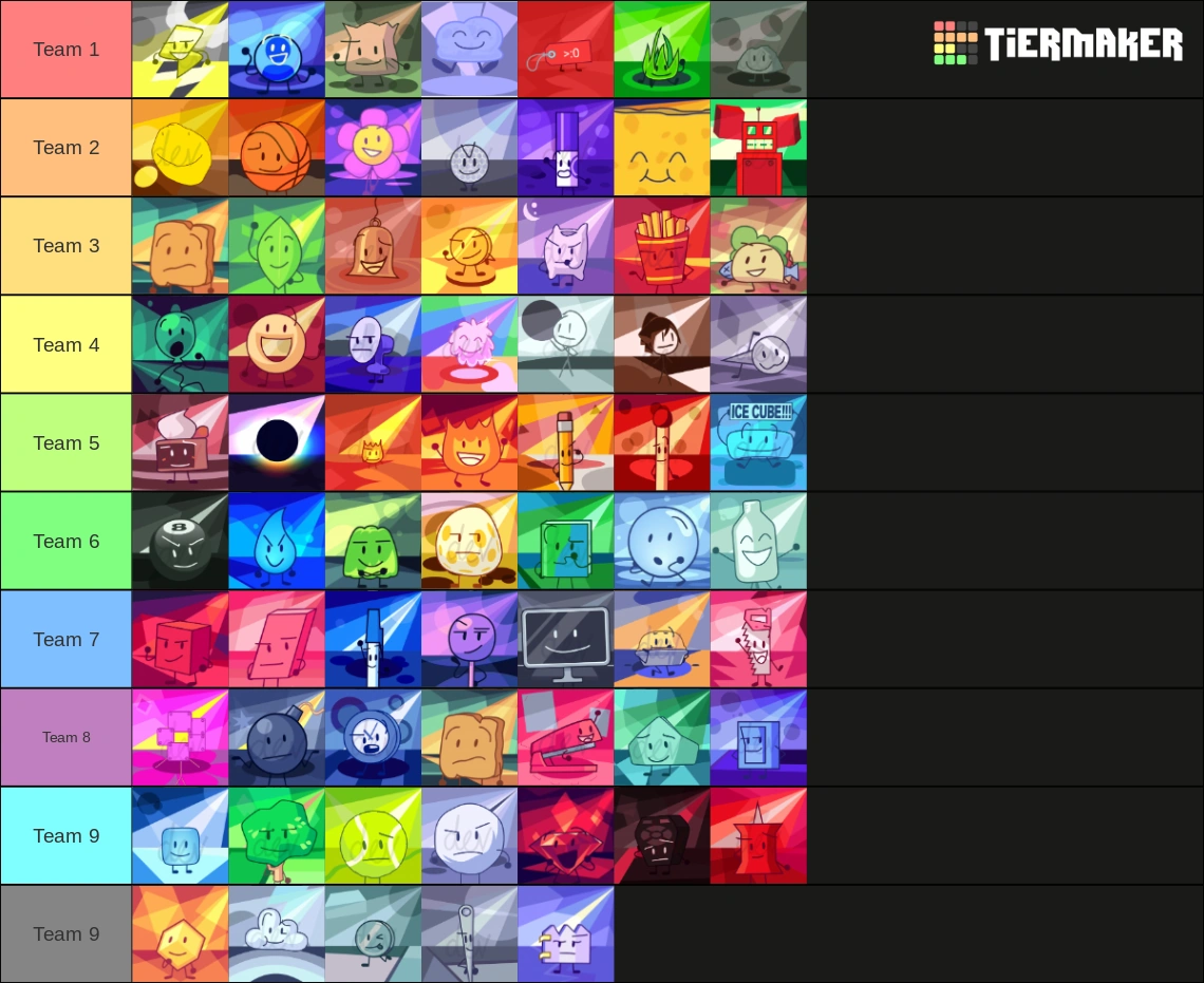 BFDI voting 1 | Fandom
