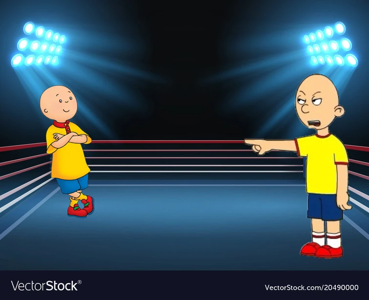 I told A.I. to make a story where Goanimate Caillou fights PBS kids ...