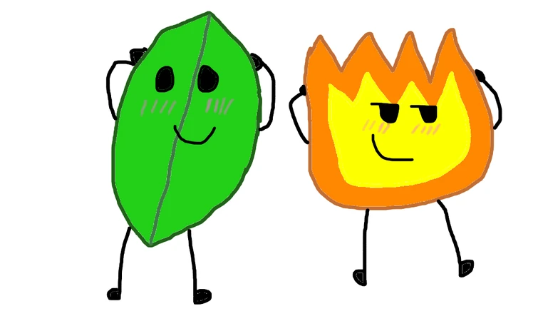Best Friends Forever! Leafy and Firey. | Fandom