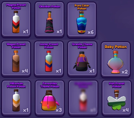 Inv Cleanout (Potions) | Fandom