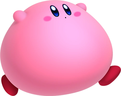 please explain to me why they made a fat Kirby render | Fandom