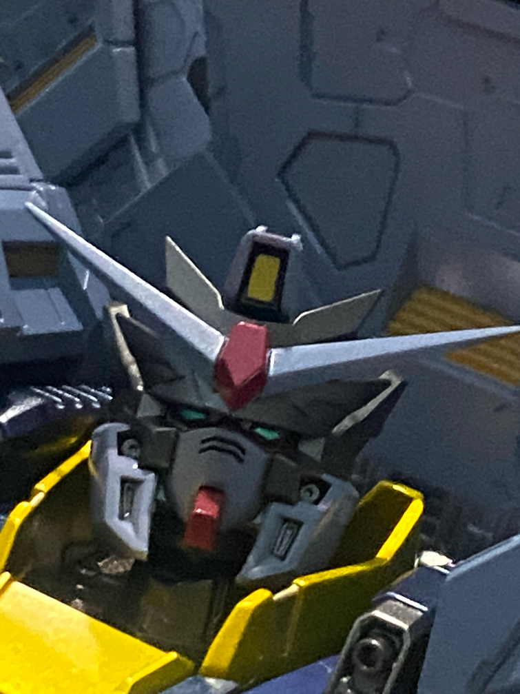 Metal Build Providence Gundam face closed up | Fandom