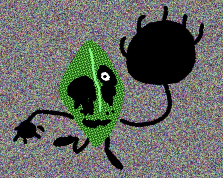 can someone make art of corrupted file leafy? | Fandom