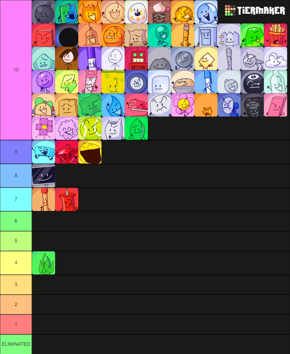 BFDI 10 lives VV #4 | Fandom