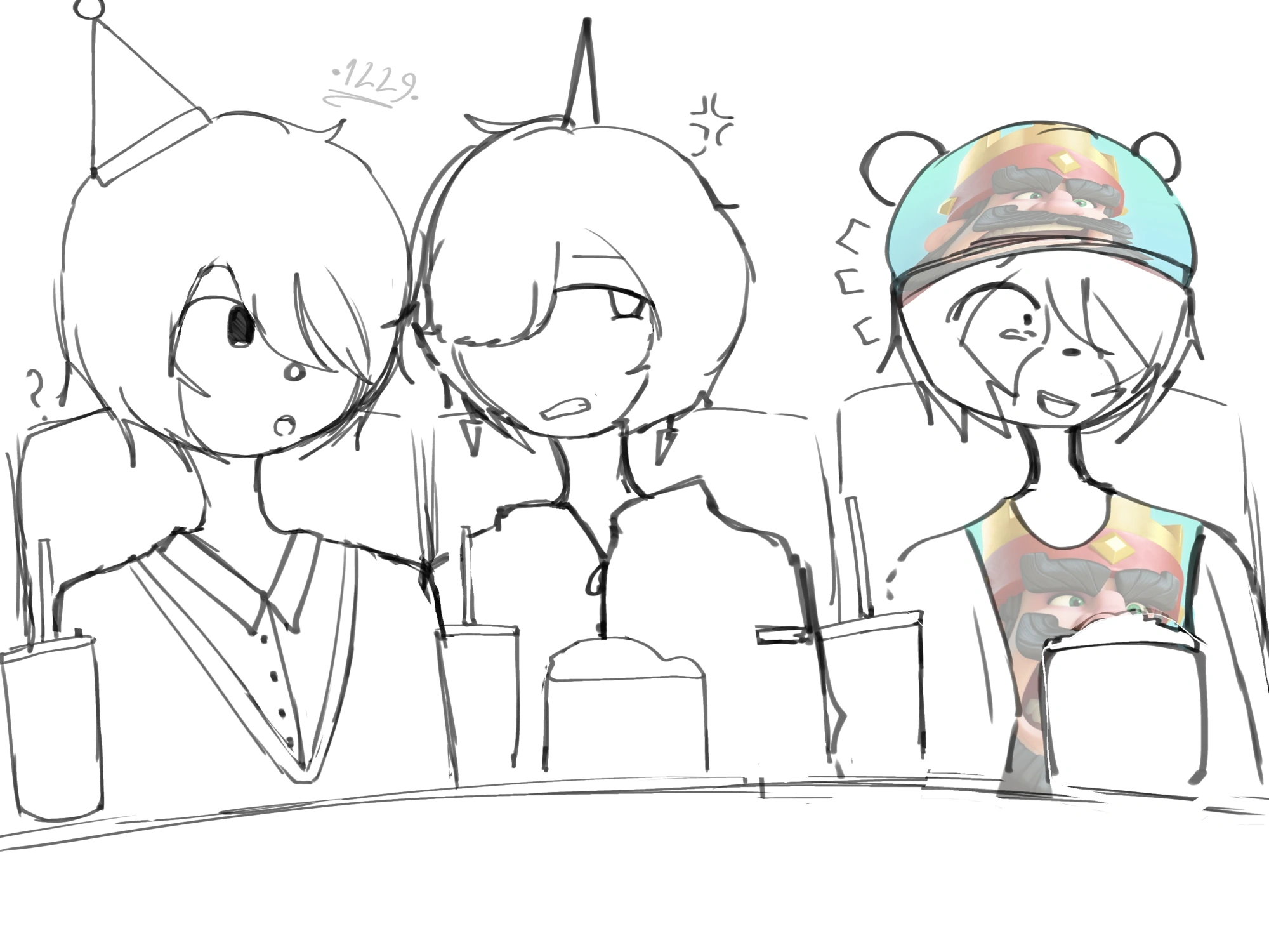 Vicious bee x buoyant bee doodle | Fandom