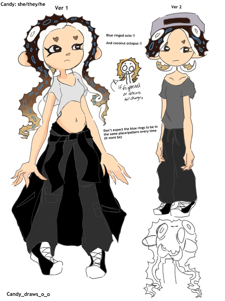 Rushed drawing of my splatsona | Fandom