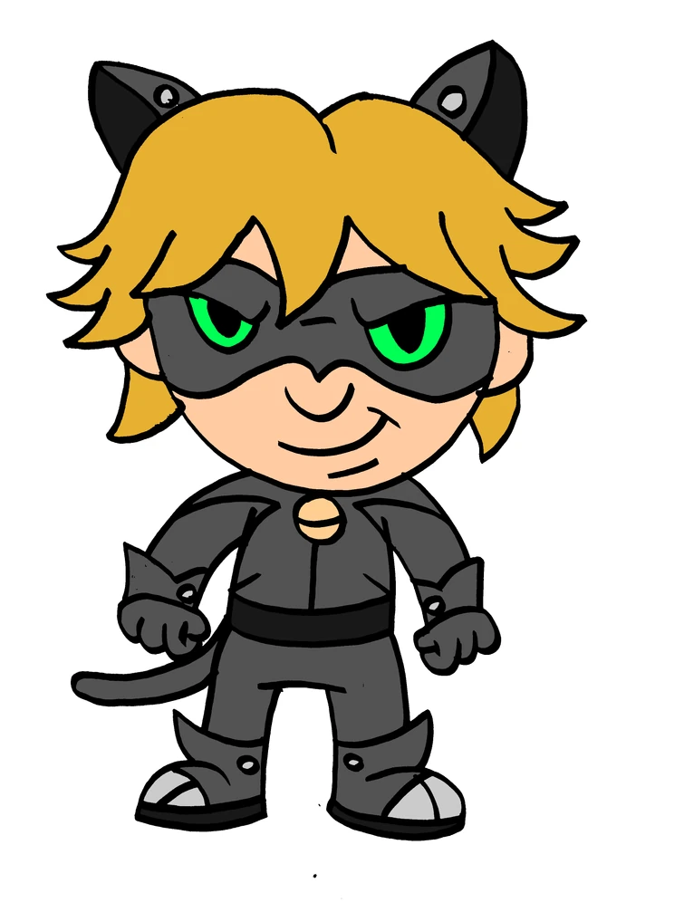 My drawing of Cat Noir | Fandom