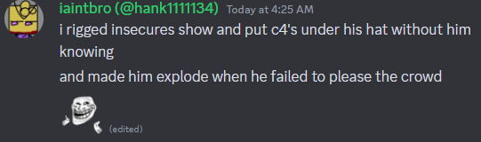 behind the funny insecure death | Fandom