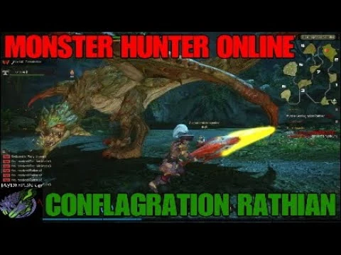 MHOnline: Conflagration Rathian Solo! | Fandom