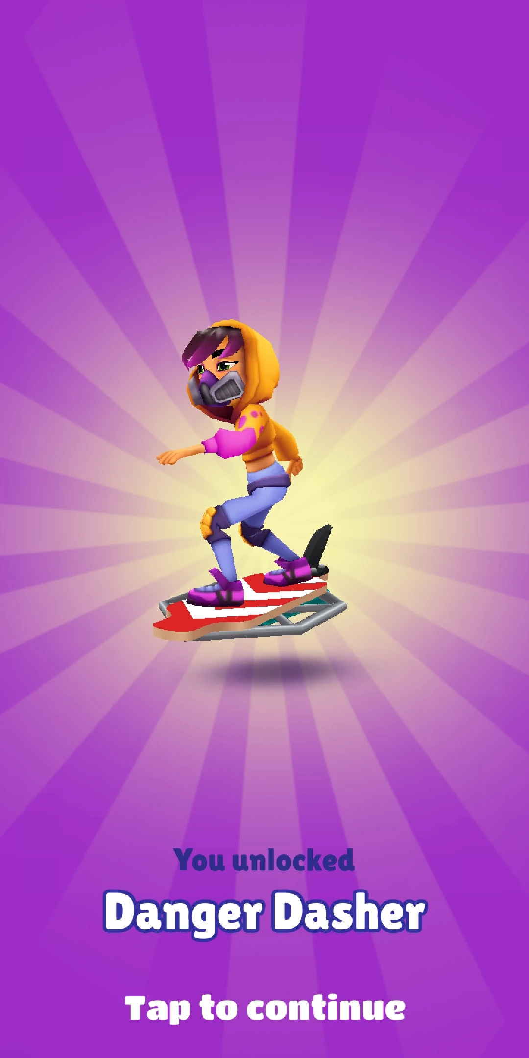 Danger Dasher unlocked | Fandom