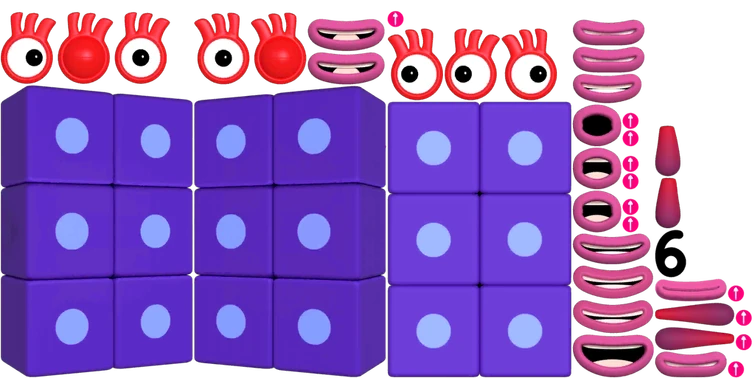 so, i decompiled Numberblocks World, and grabbed some spritesheets | Fandom