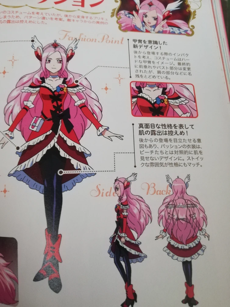 The information of Cure Passion/Setsuna Higashi (on 20th Anniversary ...