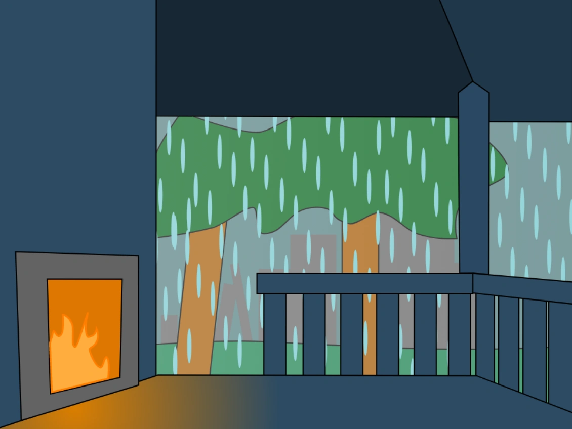 oke, finished the 1st frame of background, now animate it then learn ...