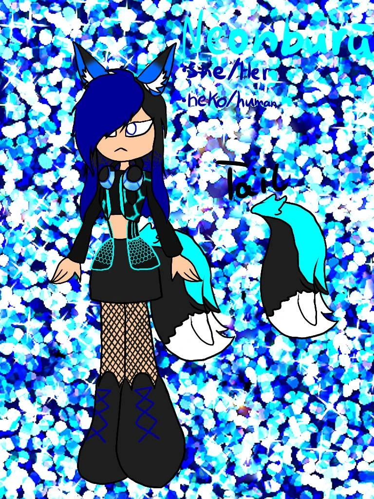 Neonburū is My new oc | Fandom