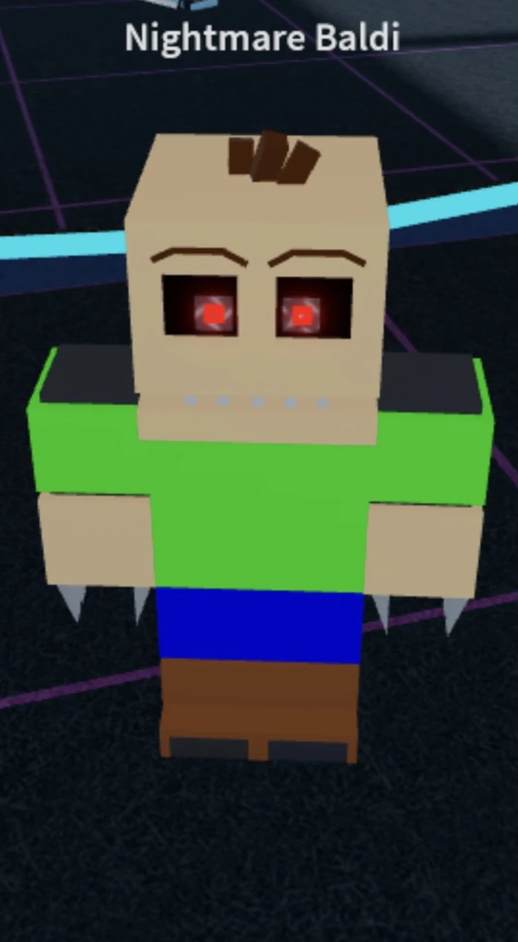 Baldi as different types of FNAF animatronics (MADE WITH ANIMATRONIC ...