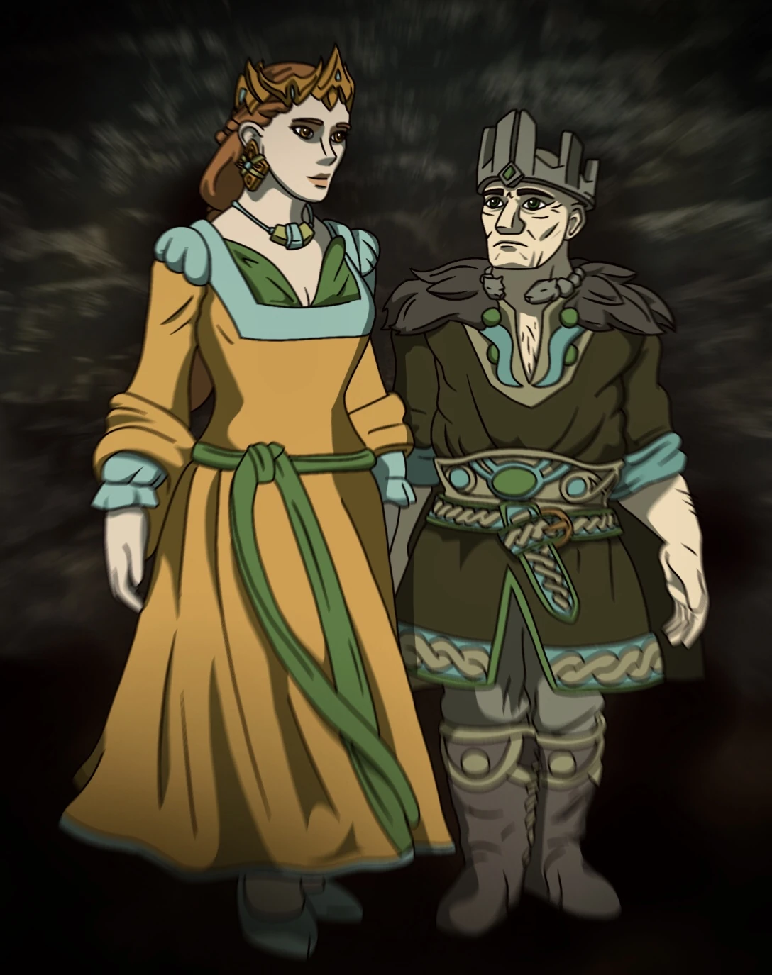 Lord and Lady Bertilak | Fandom