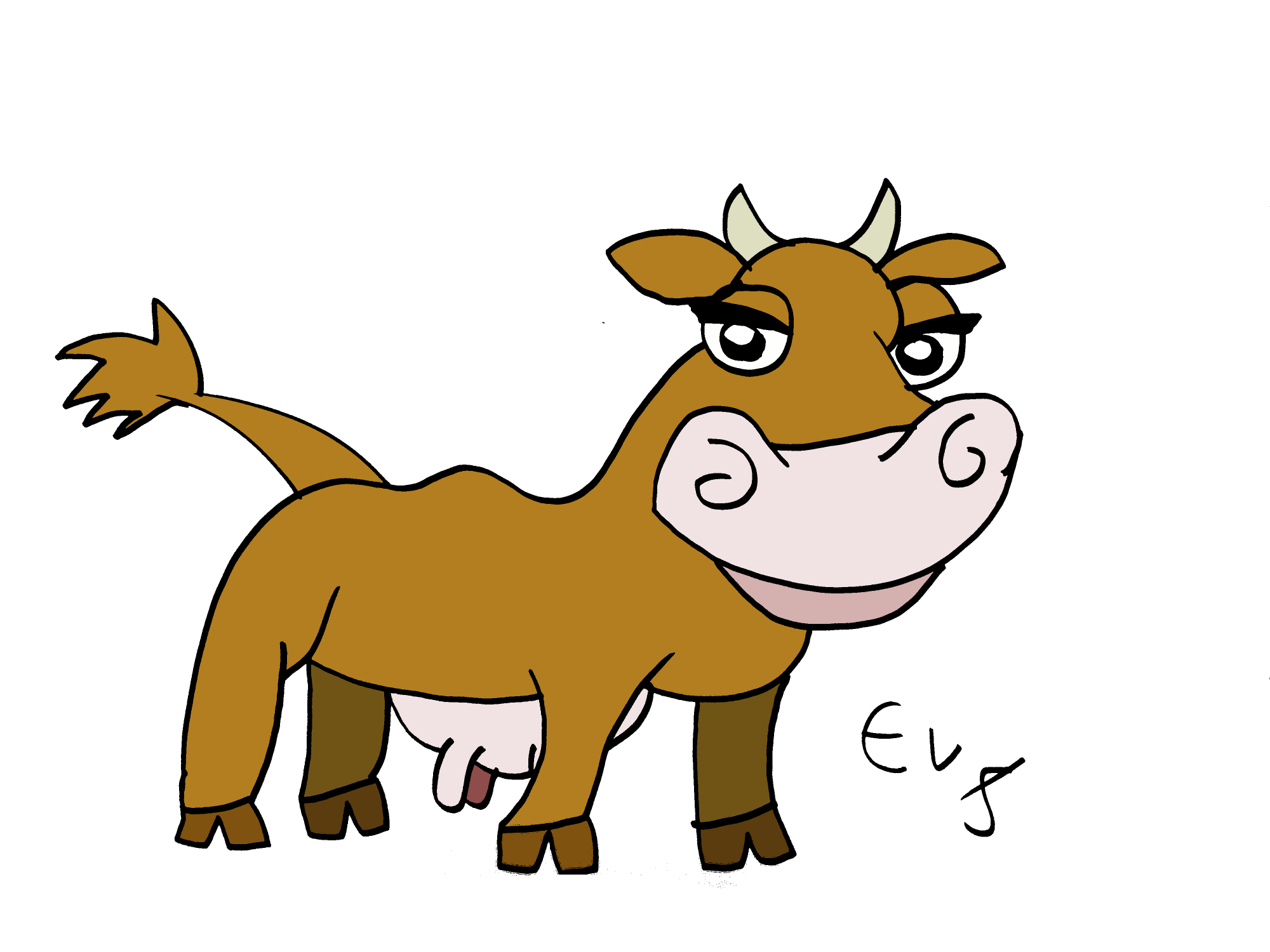 My drawing of The Cow | Fandom