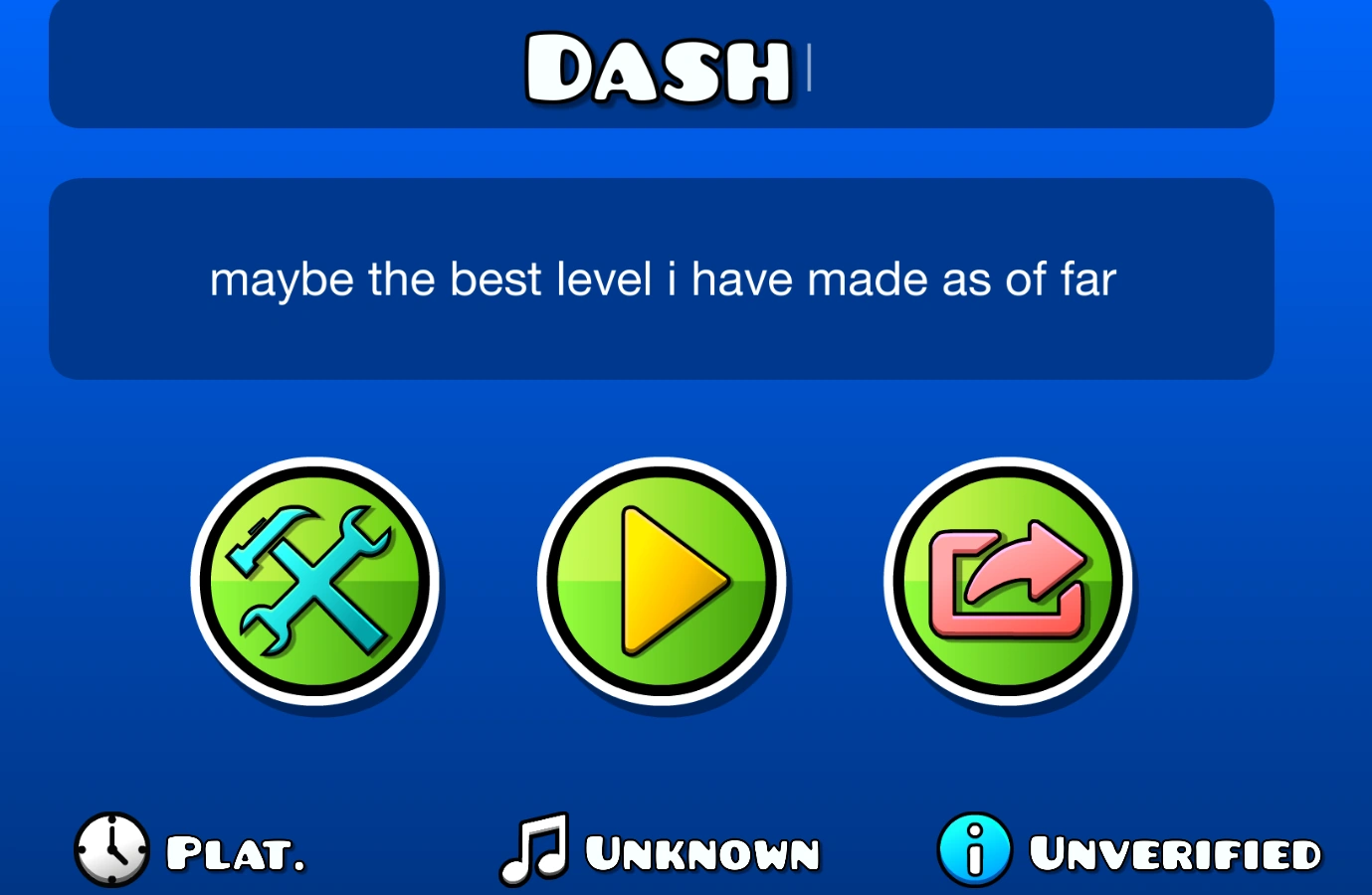 what should i name this level? related to dash orb btw | Fandom