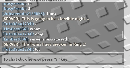 weird server message!!1!11!!! | Fandom