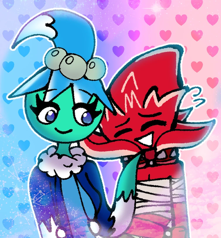 Two cupid Red stinger × Missile toe | Fandom