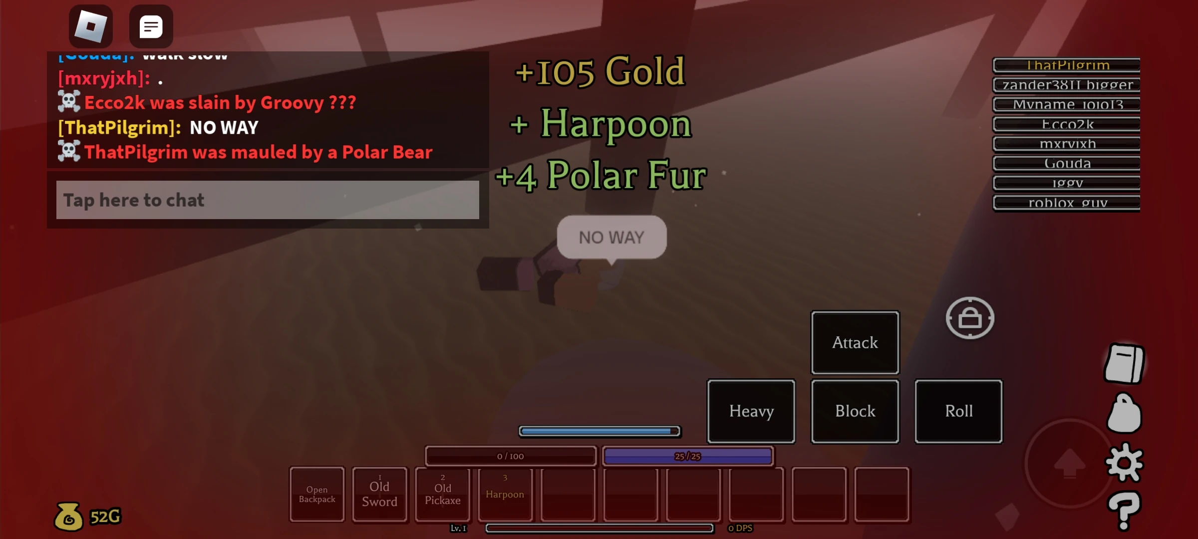 Useless fact: you can get harpoon from a chest in northern sea at level ...
