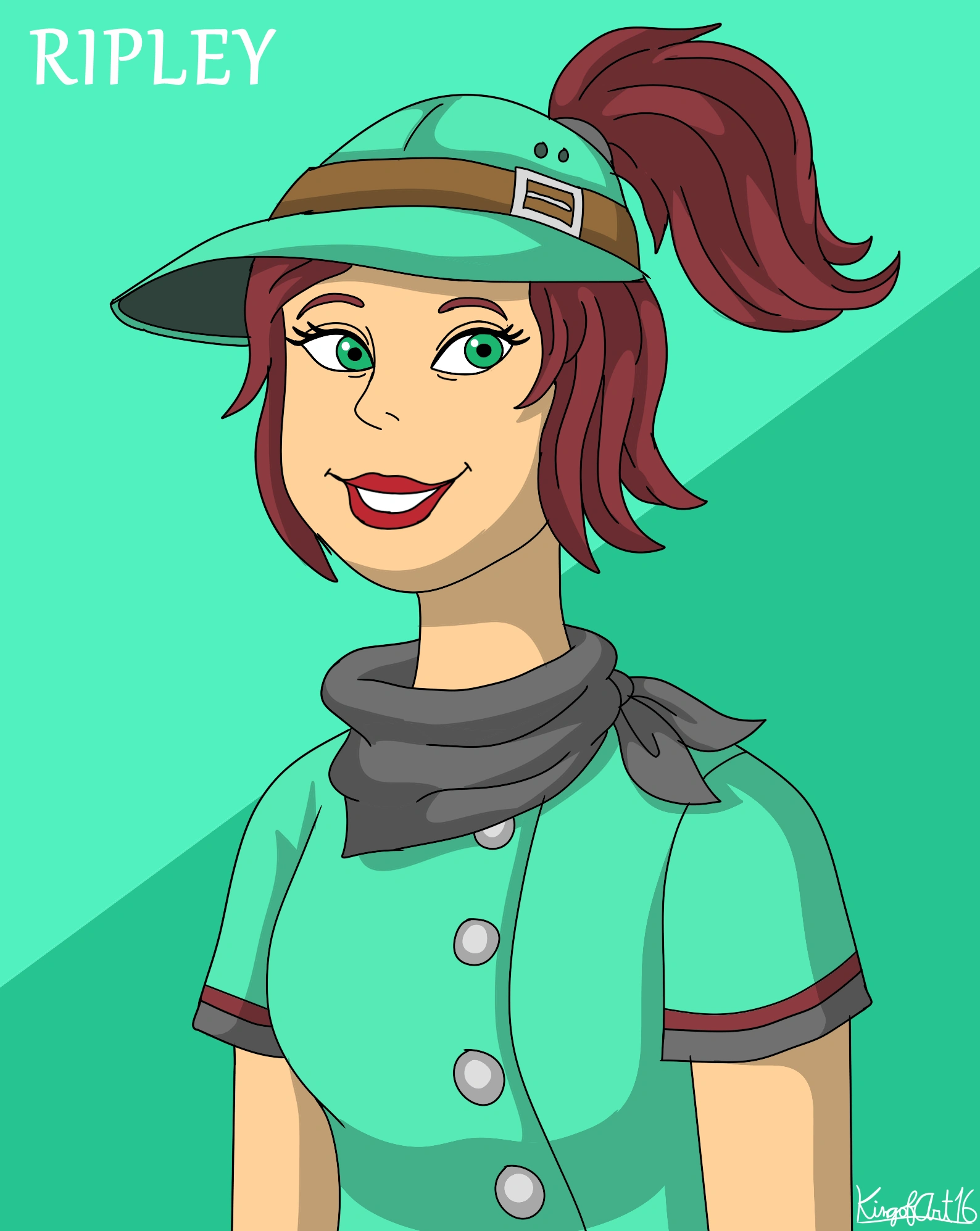 My version of Ripley. I had already added it onto her fanart gallery on ...