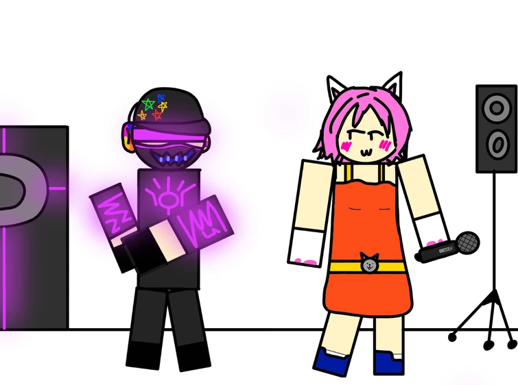 Neon Rave vs Neko DJ (Fanart) | Fandom