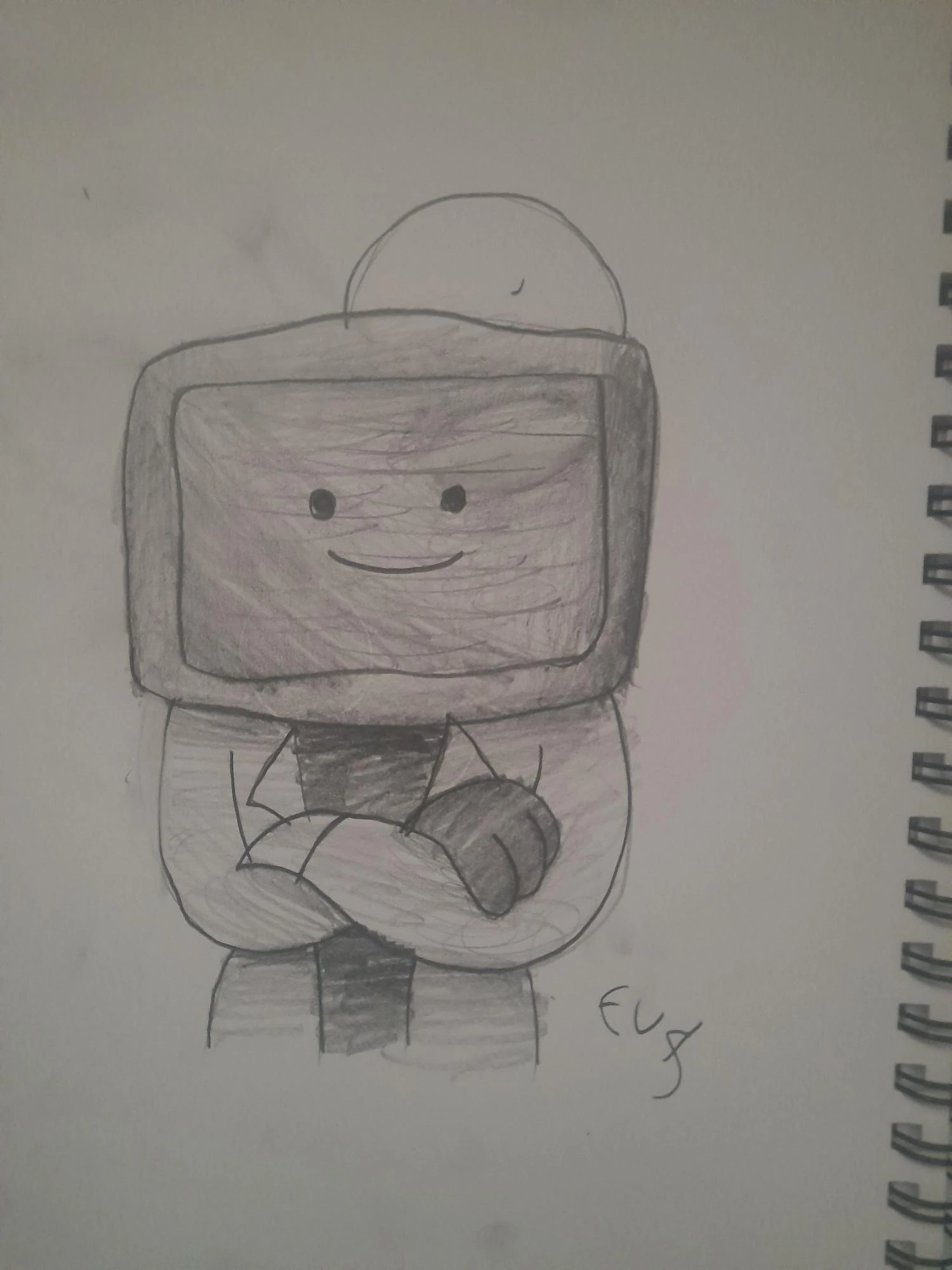 My sketch of the Scientist TV Man | Fandom