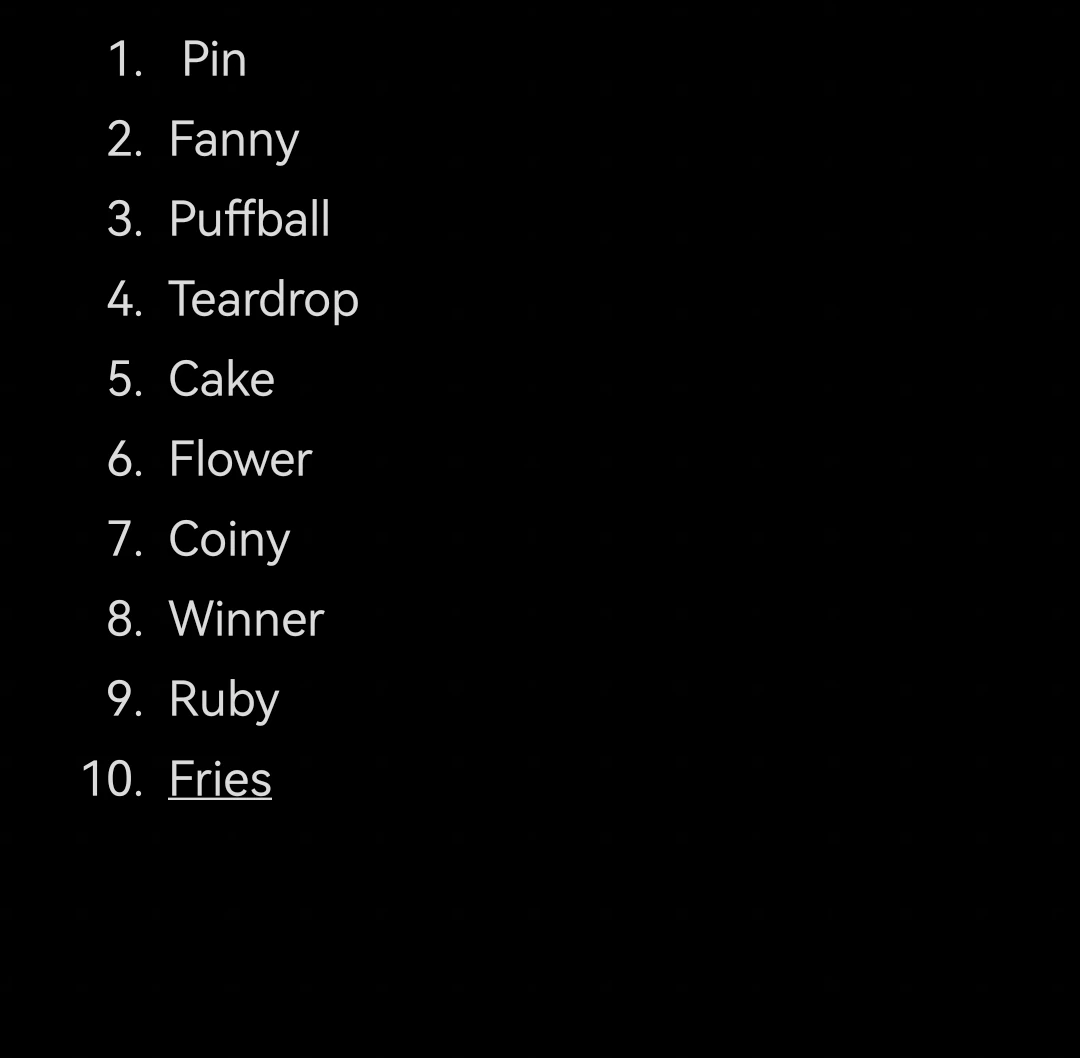 Rate my top 10 thing | Fandom