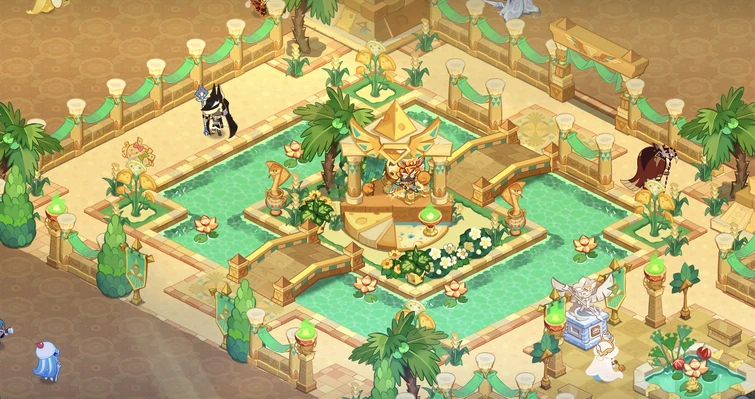 Finished this area for Golden Cheese Cookie | Fandom