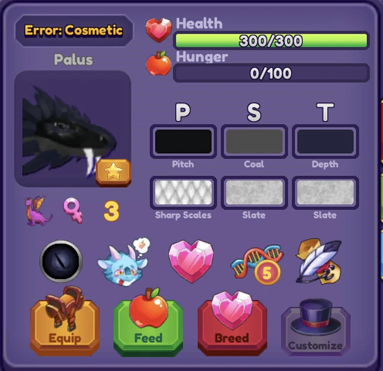 Rare Error Color/species Dragons + Error Cosmetic for Offers | Fandom