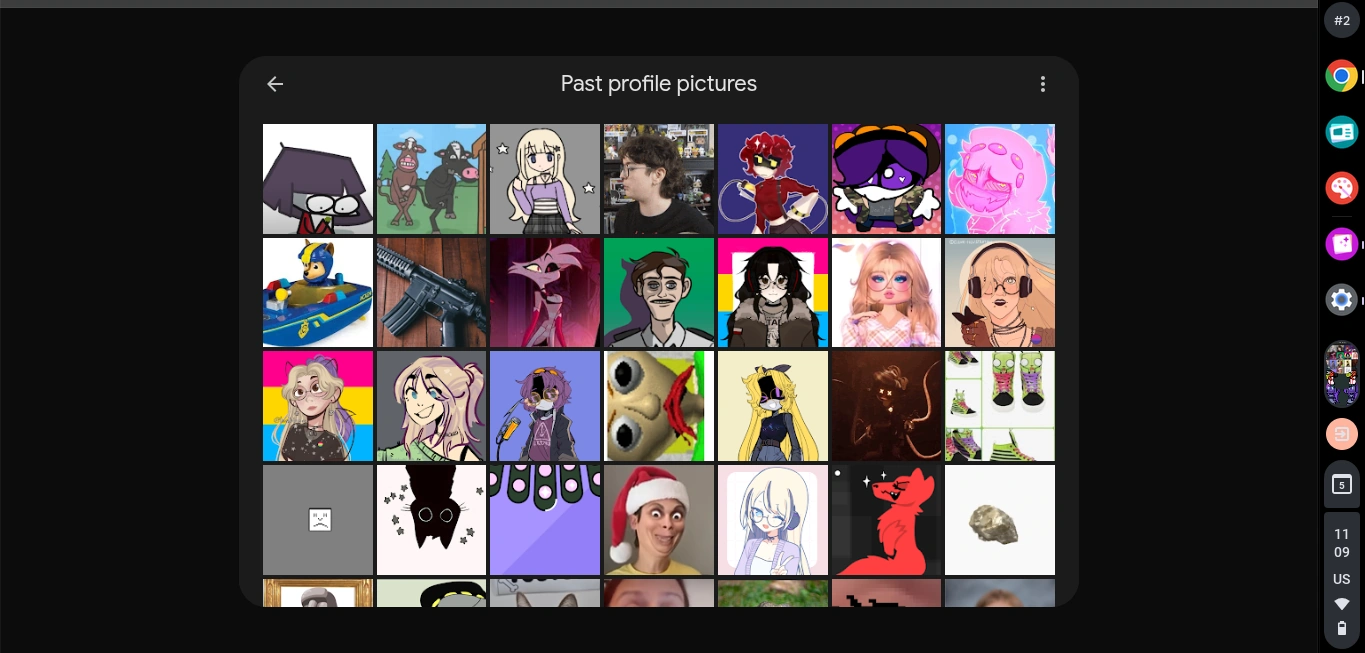 Past Google pfps: | Fandom