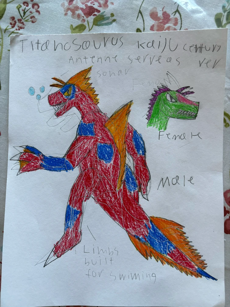 Here’s Titanosaurus Kaiju Century Ver! | Fandom