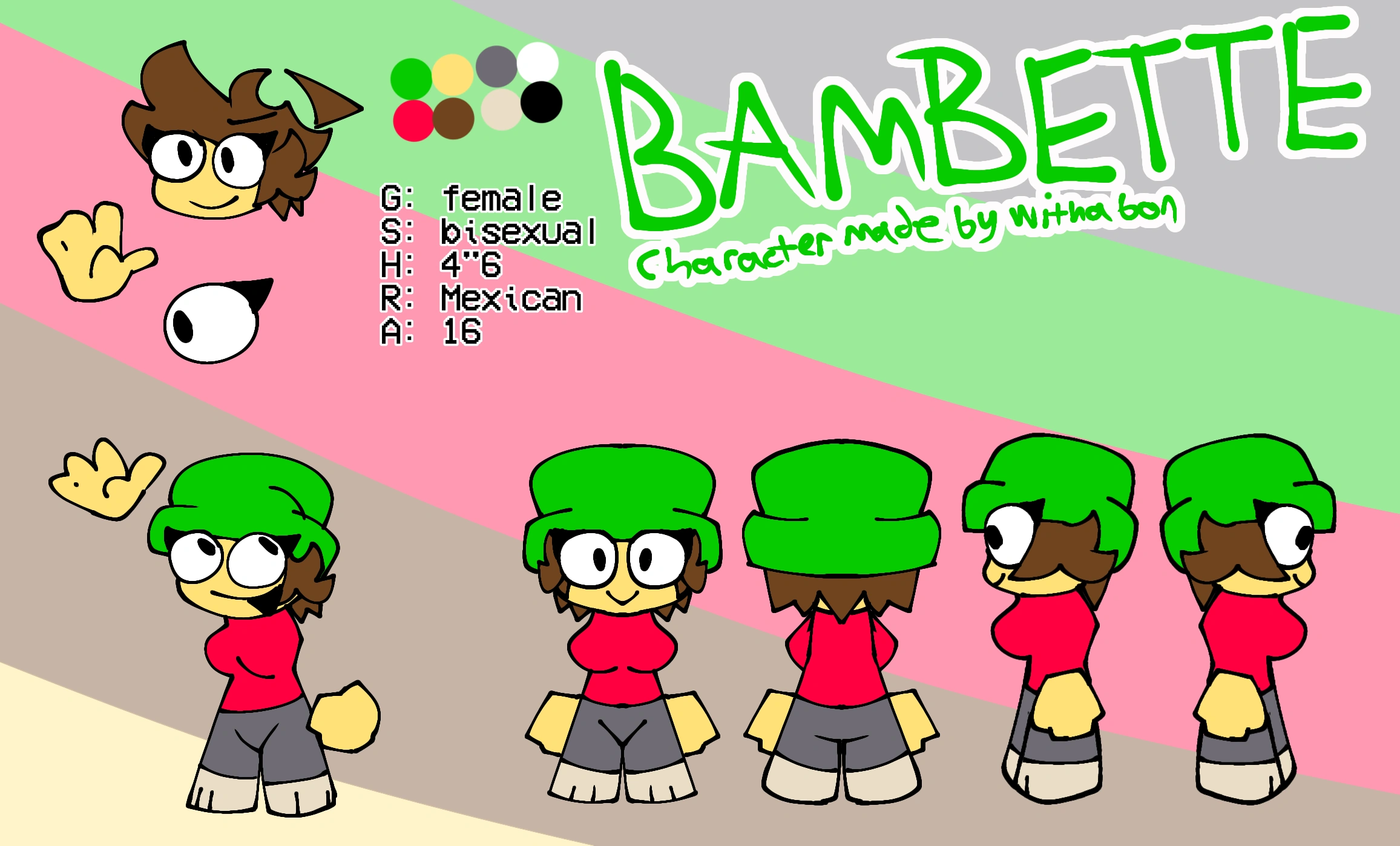 New bambette reference sheet lmao | Fandom