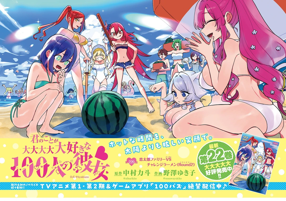 Chapter 220 | 100Kanojo Wiki | Fandom