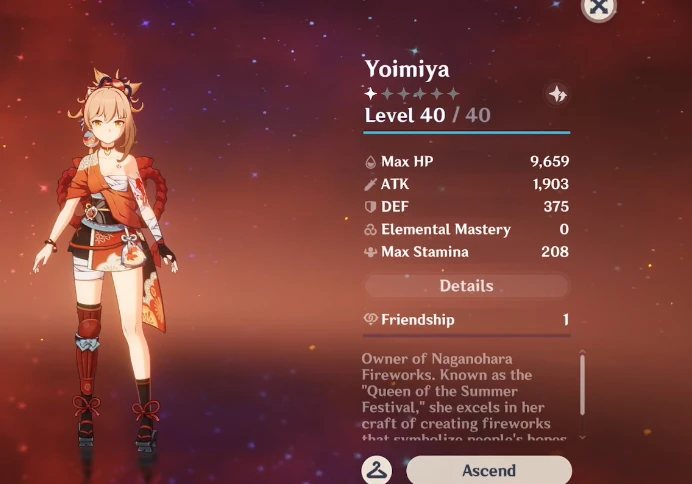 yoimiya is on something | Fandom