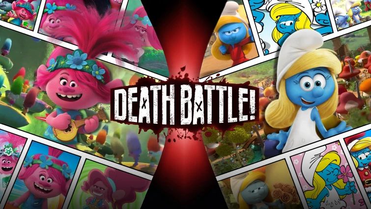 Poppy VS Smurfette (Trolls VS The Smurfs) | “Smurf to the B.E.A.T ...