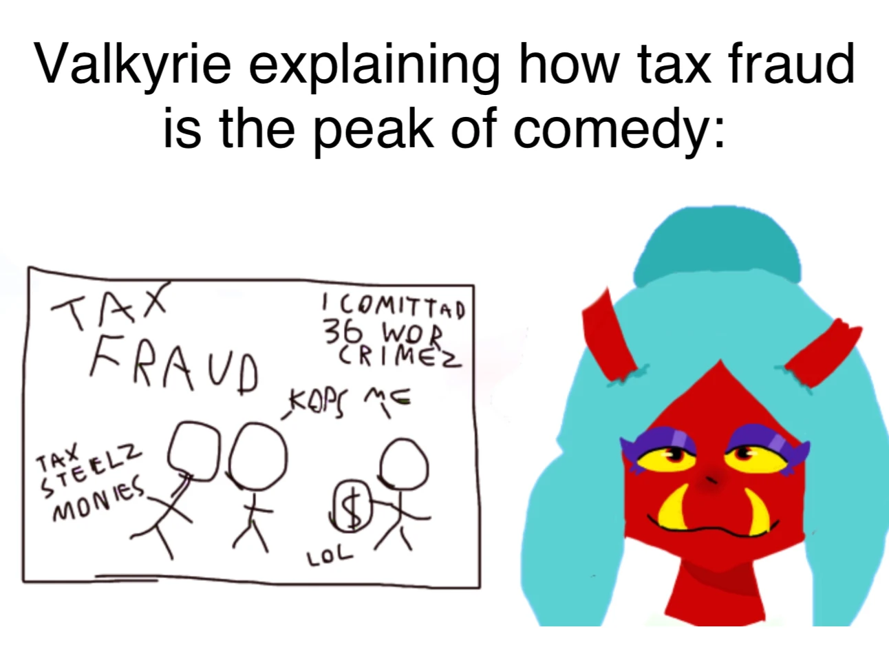 Wiki slander except the templates are me drawing OCs really badly | Fandom