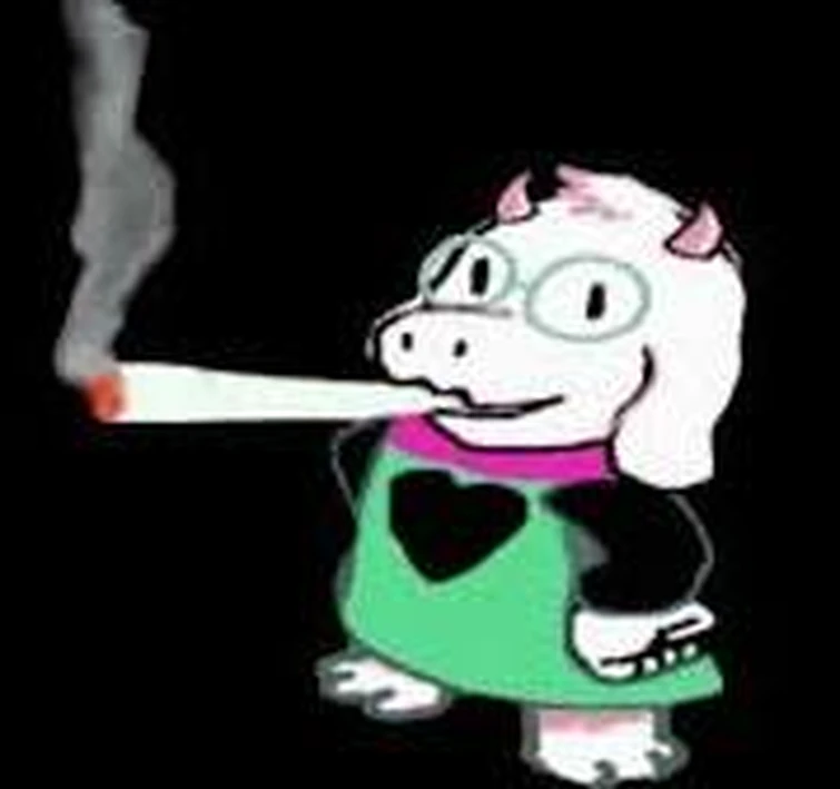 Ralsei smoking XD | Fandom